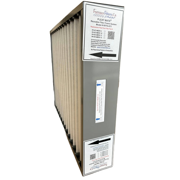 Clean Comfort AMP-11-2025-45 20x25x4.5 Reusable Filter Frame Kit ...